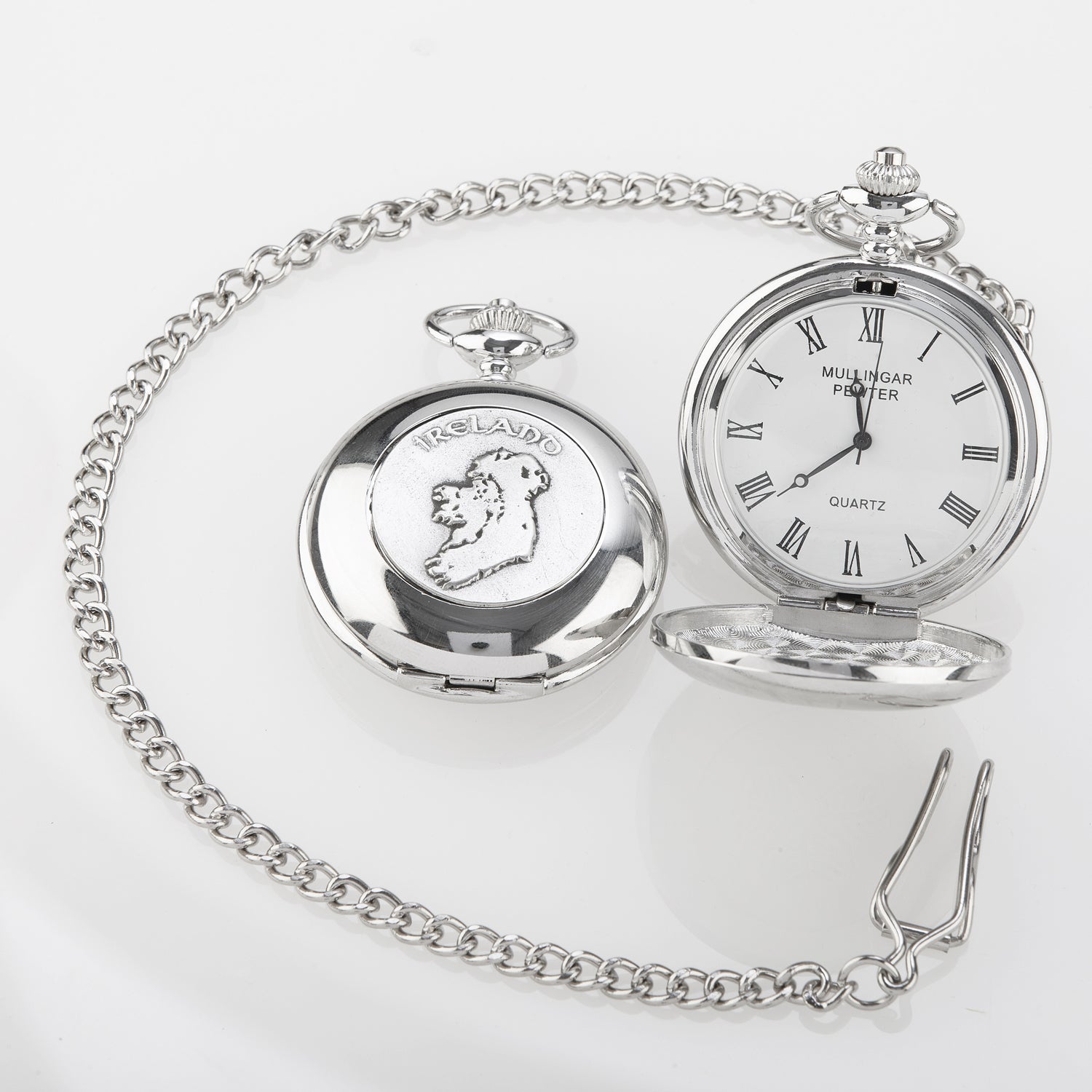Buy Mullingar Pewter Ireland Pocket Watch - The Irish Store