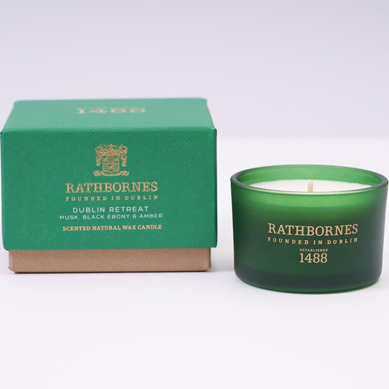 Rathbornes Dublin Retreat Scented Candle at The Irish Store
